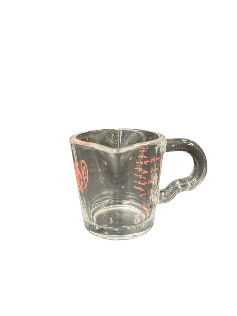 3 oz Shot Pitcher, Glass, Pink Graduations, 27610P – Rattleware