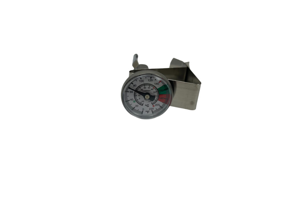 Easy Steam Thermometer, 25mm Dial, 5in Stem, 97110 – Rattleware